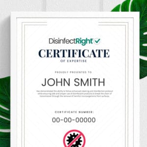Disinfect Right™ | Online Workplace Safety, Disinfection Training